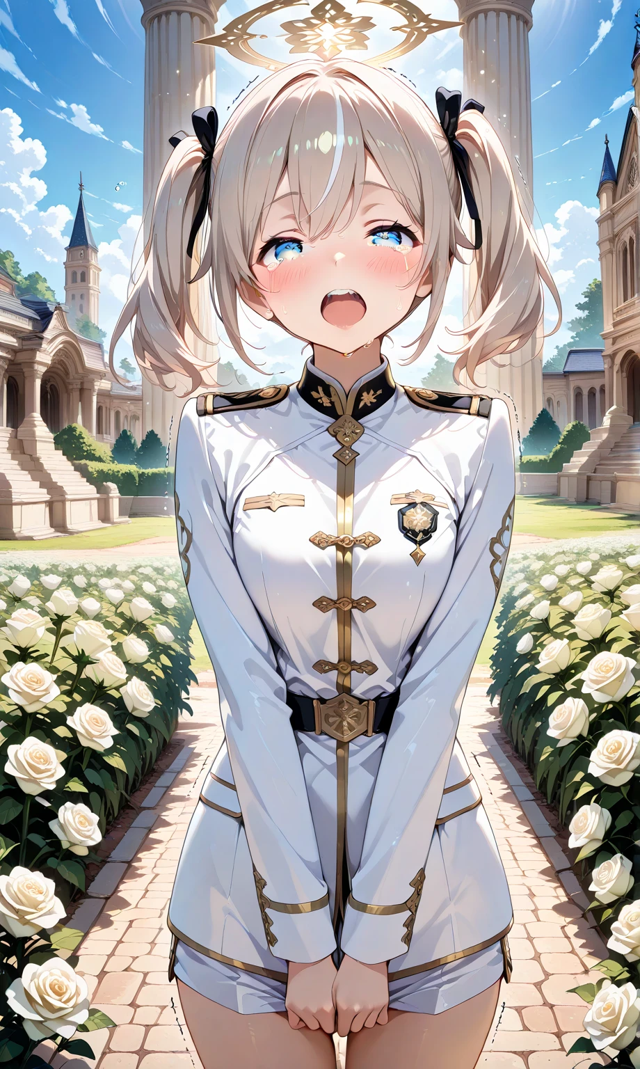 A deeply emotional scene featuring a single 18-year-old girl - SeaArt AI