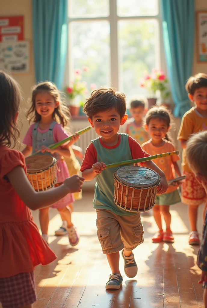 Dalcroze method with instruments - SeaArt AI