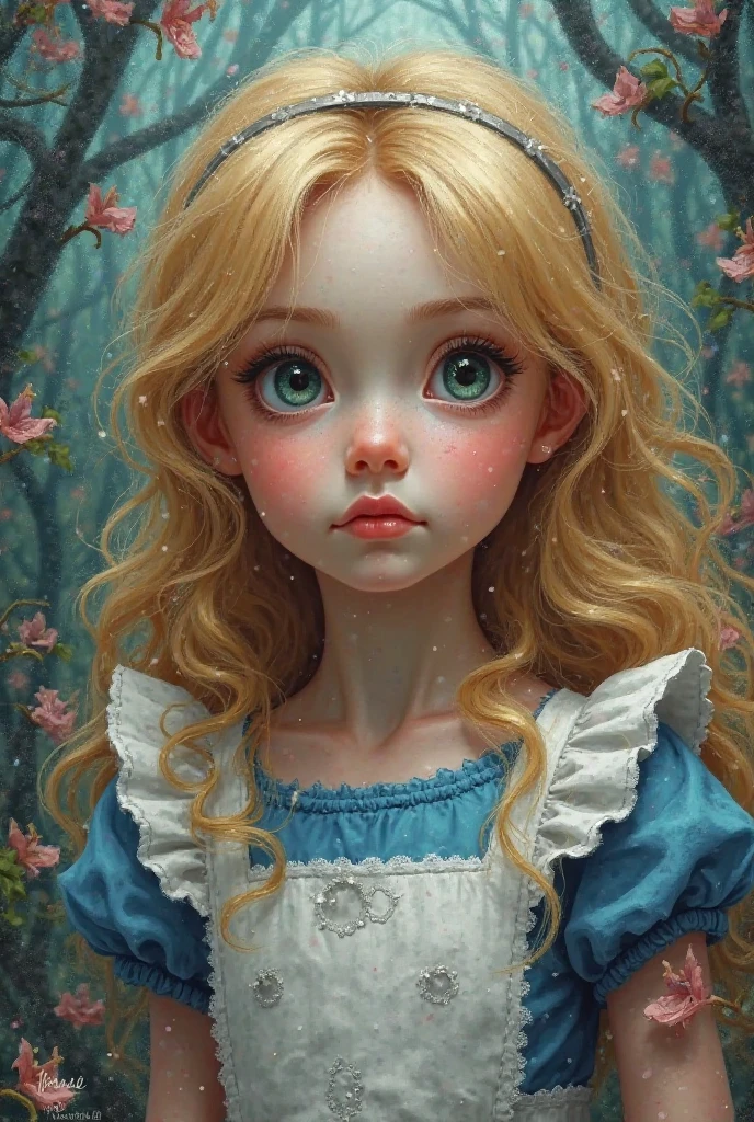 Portrait of Alice from Wonderland - SeaArt AI