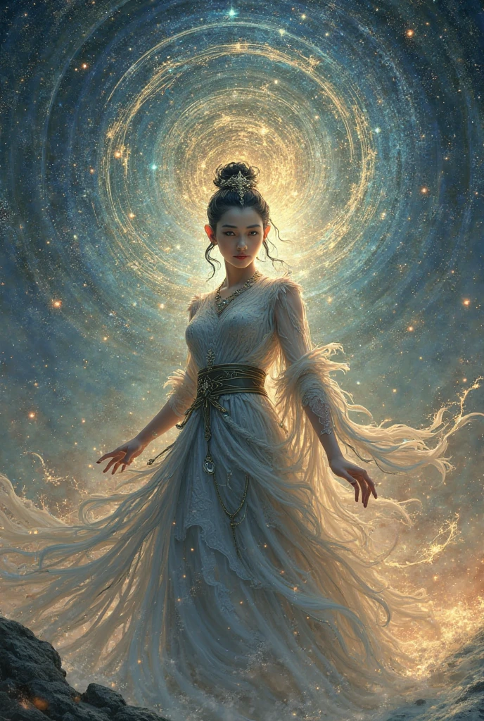 Wu Caishen Zhao Gongming，woman，and the eyes are sharp，beautiful - SeaArt AI