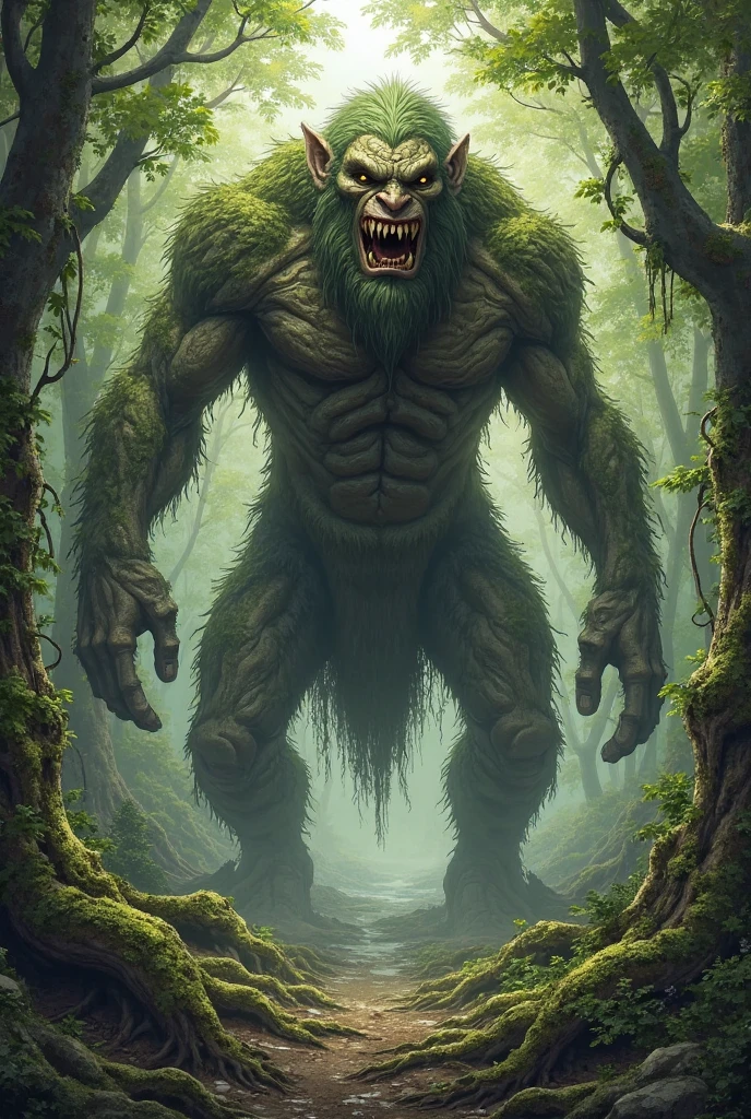 Forest troll - SeaArt AI