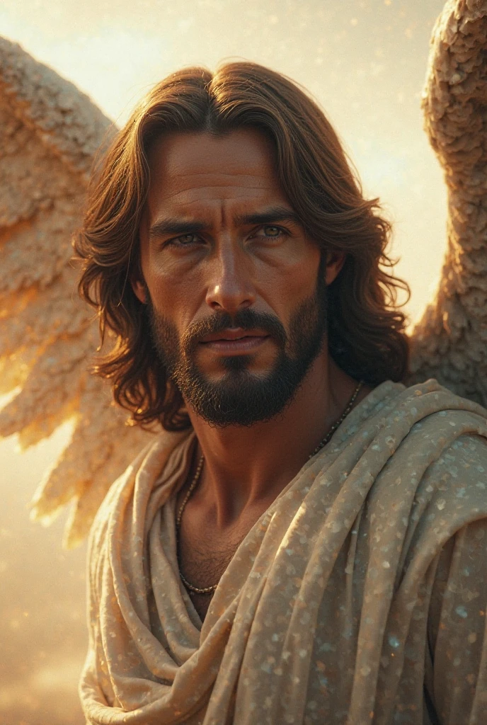 CREATE a realistic image of Jesus in High Definition where his face can ...