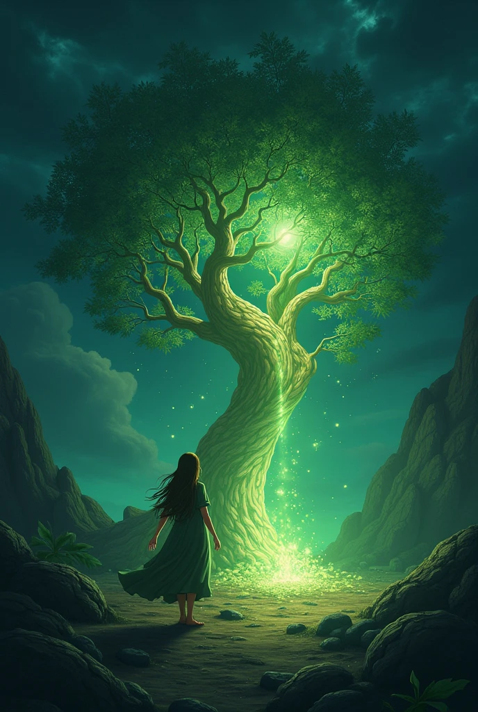 أسطورة Almond : , the guardian of the magical forest Chapter 1 - SeaArt AI