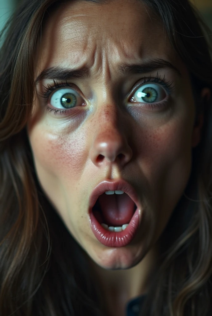 A close-up of a surprised person or face: which should reveal the surprising tru - SeaArt AI