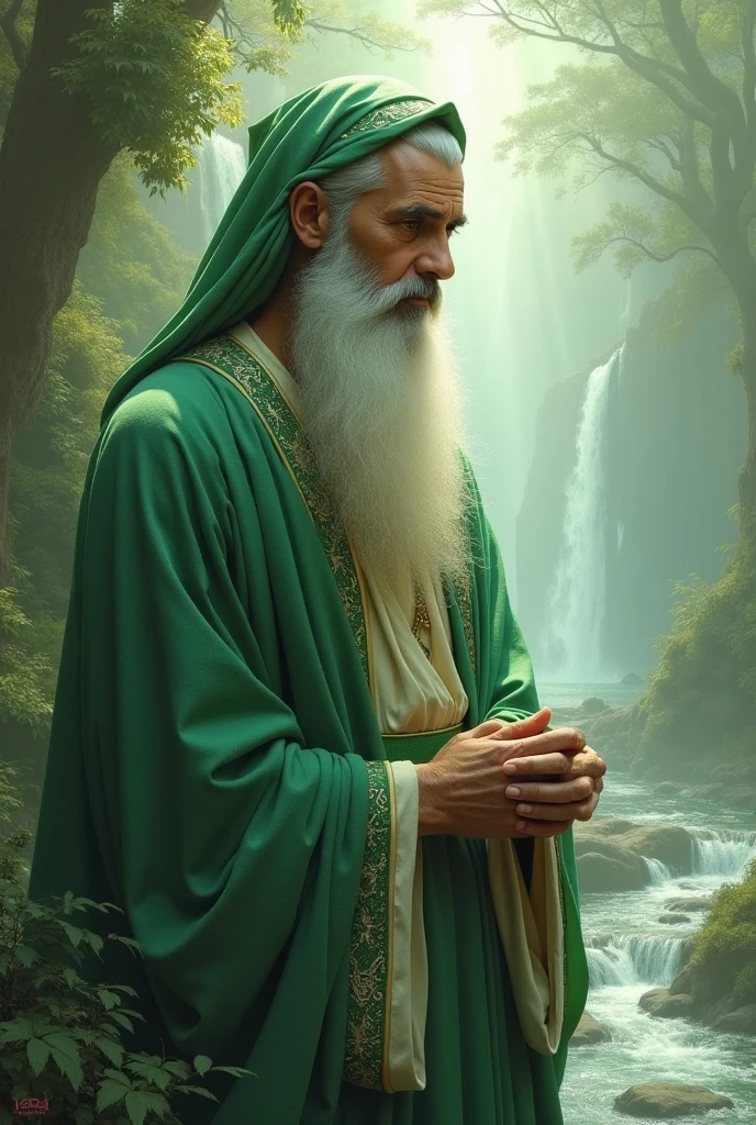 Image. The character of Al-Khader represents peace be upon him - SeaArt AI