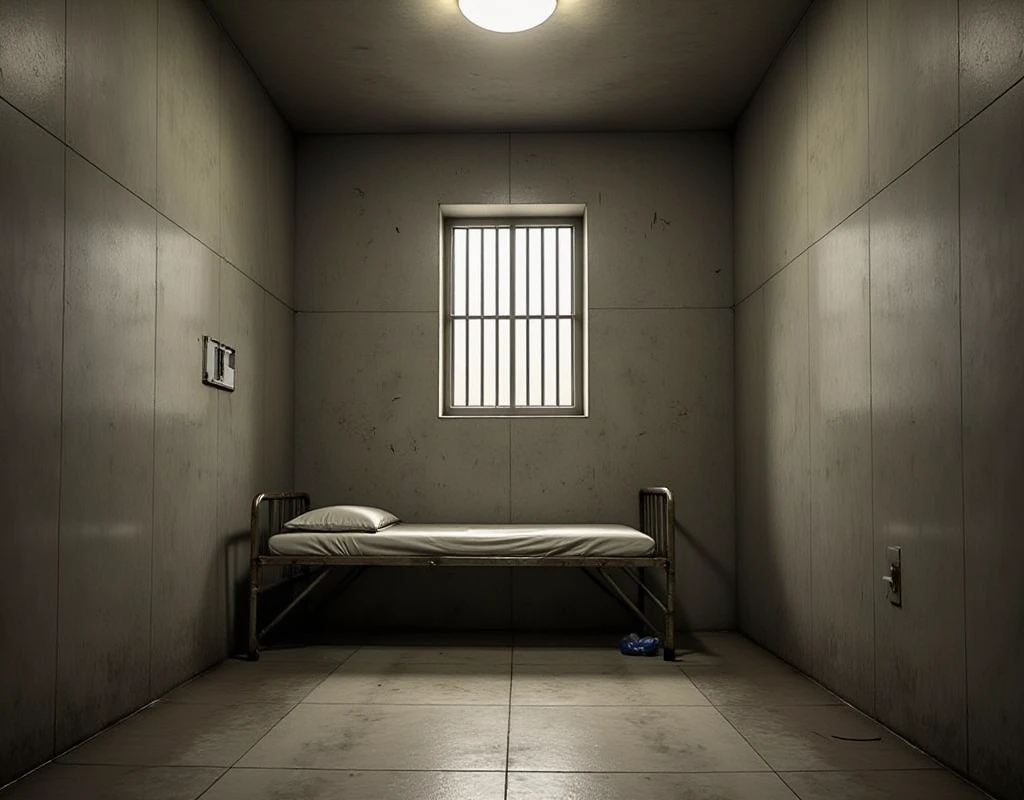 Prison cell no humen - SeaArt AI