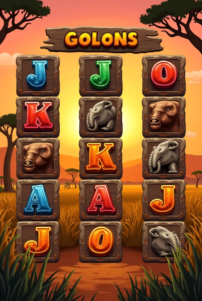 Generate an African UI image，Emphasize 2D ,Hand-painted feel - SeaArt AI