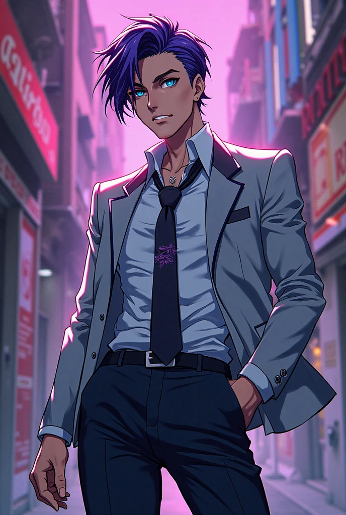 Bruno Bucciarati in anime costume - SeaArt AI