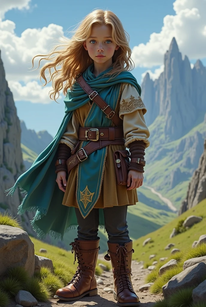 Give me a human girl of approximately from the world of Azeroth from ...