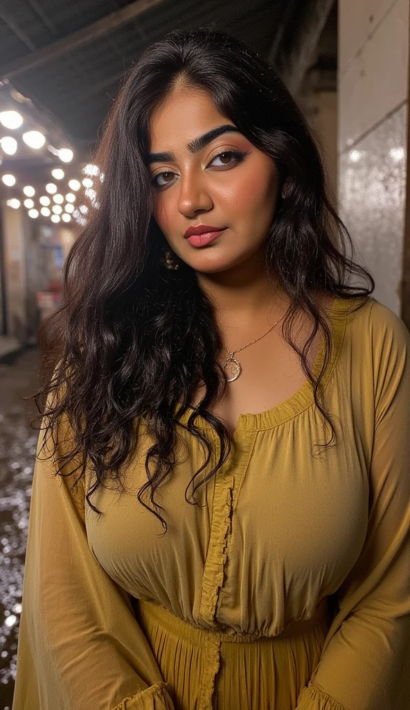 A **breathtakingly realistic woman** stands in the middle of a ...
