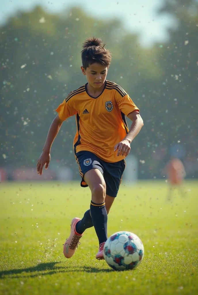 Me playing soccer - SeaArt AI