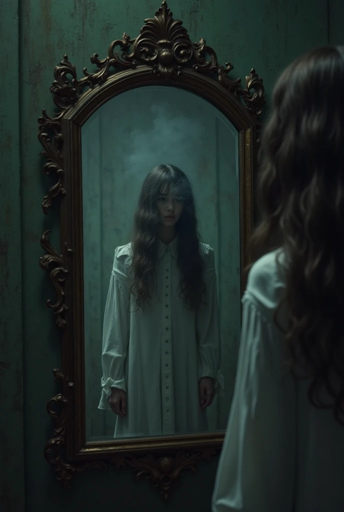 The Crying Mirror A faint sobbing sound led them to an antique mirror ...