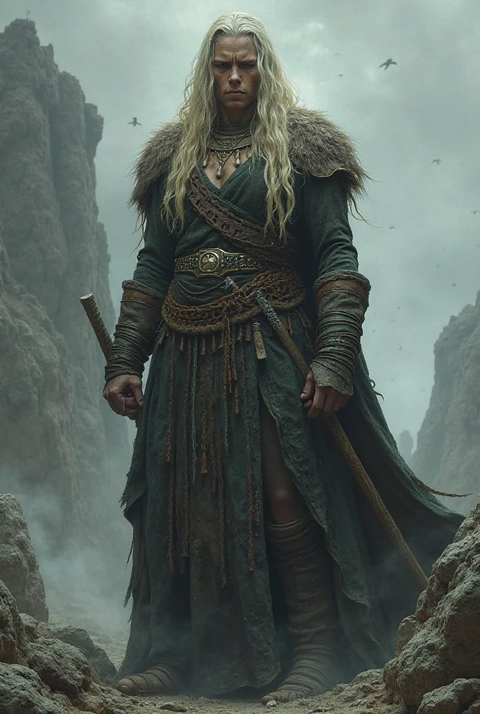 Represent Thökk’s Refusal in the myth “The death of balder” - SeaArt AI