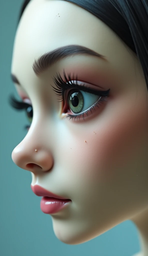 The front, The eyebrow, The eyelid, The eye, l iris, The lens of the eye - SeaArt AI