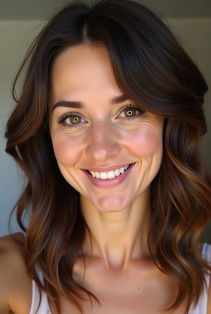 Forme du visage : His face has a shape: Her face is slightly oval ...