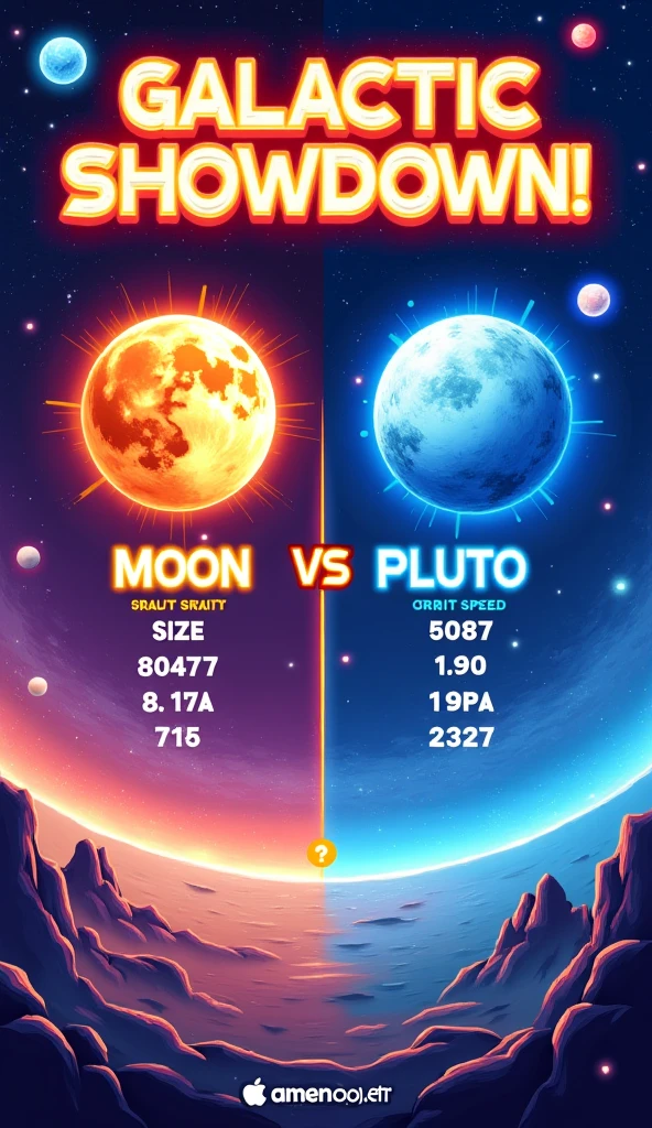 "A vibrant, action-packed fighting game poster set in space, featuring - SeaArt AI