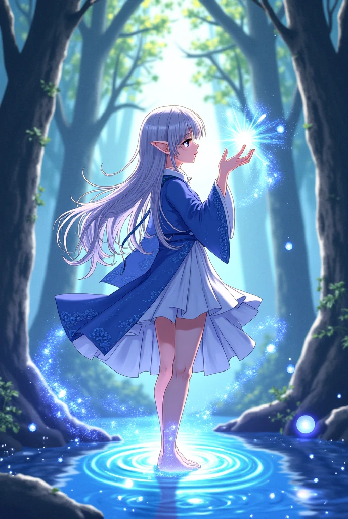 Create an image of Lefiya from the Danmachi anime - SeaArt AI