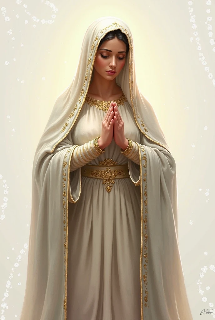 A portrait of the "VIRGIN OF CHAPI" patron saint of the city of ...