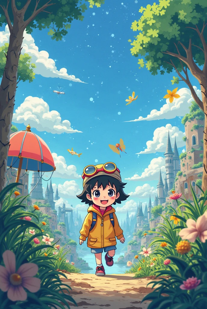 A two minute cartoon anime story for s - SeaArt AI