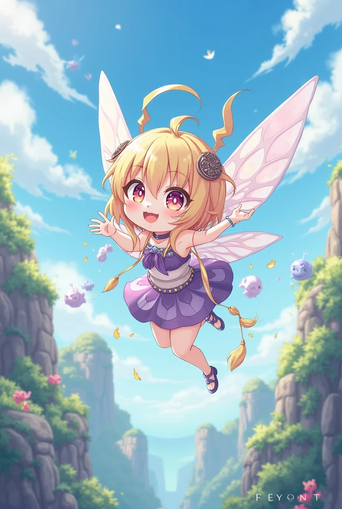 Draw a Paimon character from Genshin Impact - SeaArt AI