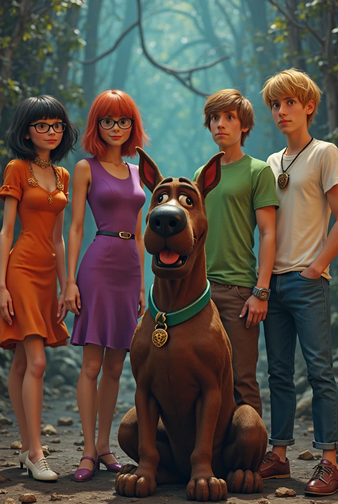 Schooby doo live action movei characters, Velma(female,orange frock ...