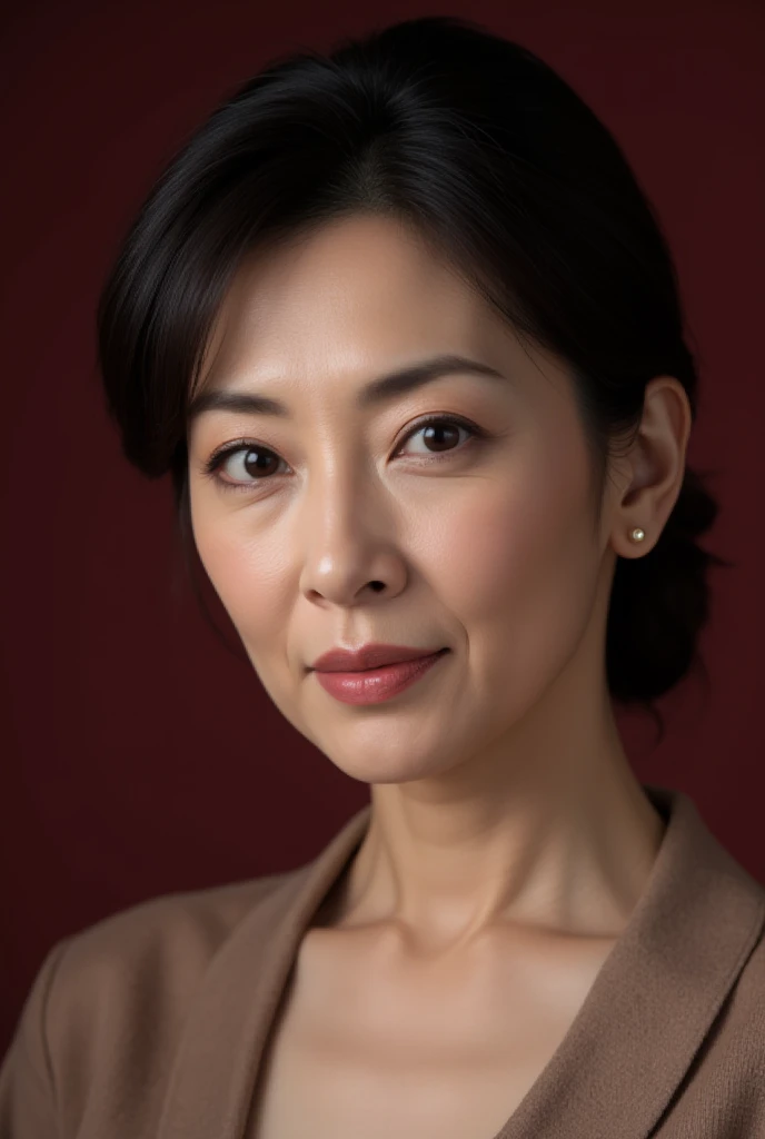 Mature Japanese woman, 48 years old, ultra realistic, high resolution ...