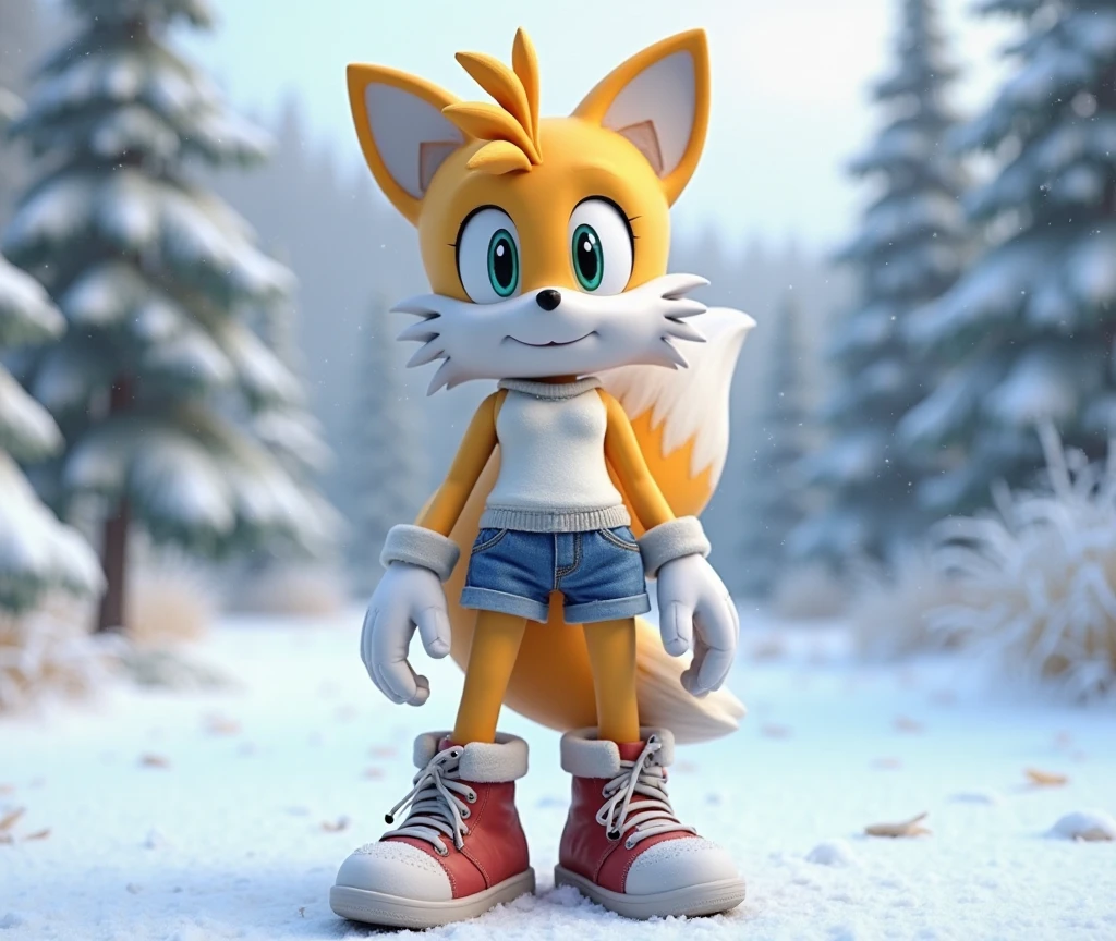 A realistic 3D representation of a feminine and humanized version of ...