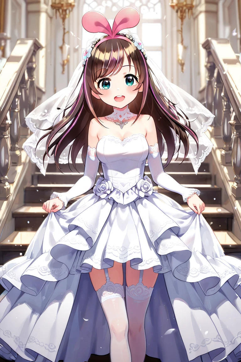 Kizuna Ai wedding dress - SeaArt AI