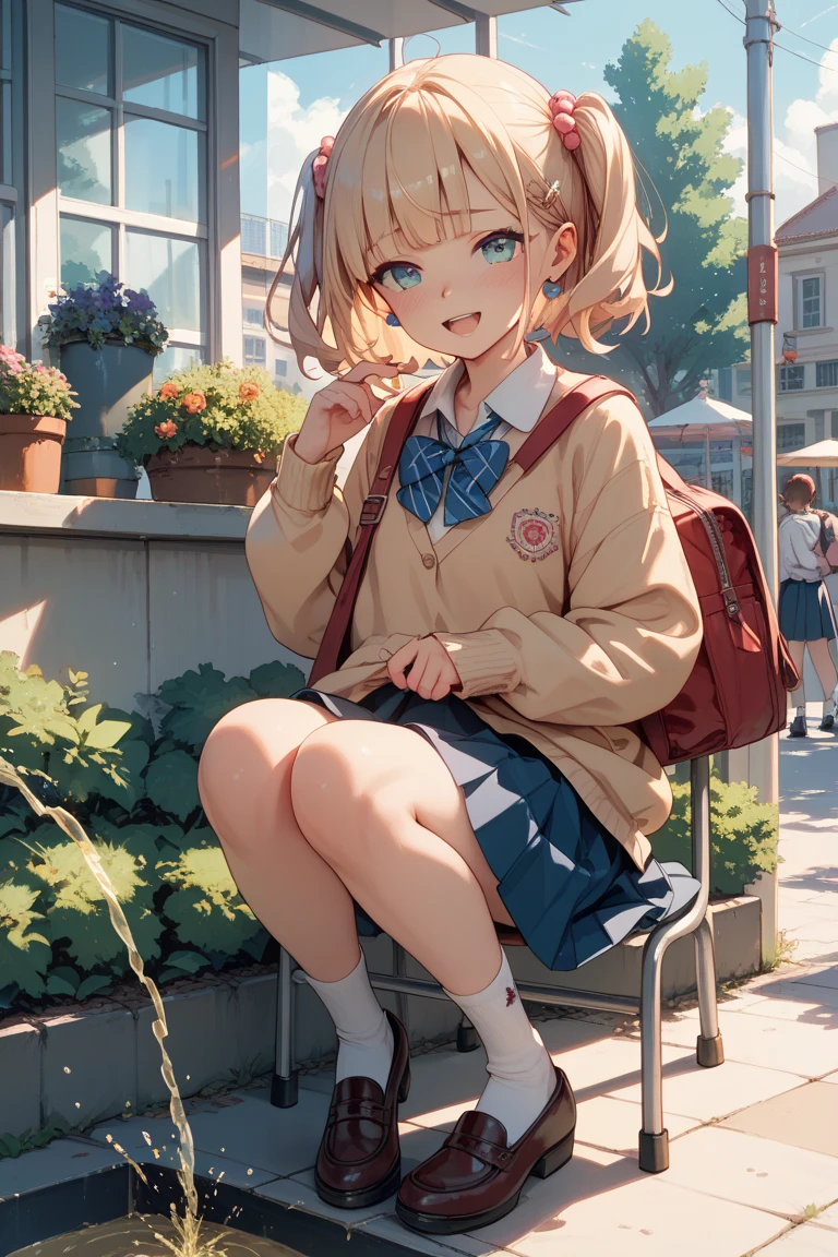 Elementary School Girl Peeing Seaart Ai