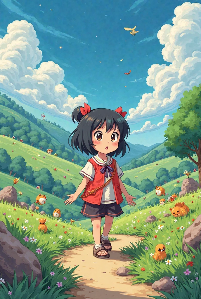 “Can you redraw thi“Can you redraw this photo in a mix of Ghibli and ...