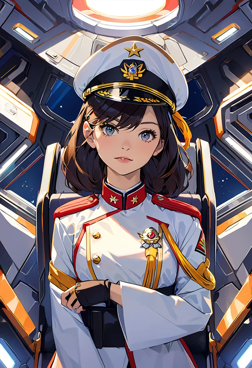 Spaceship's deputy captain - SeaArt AI