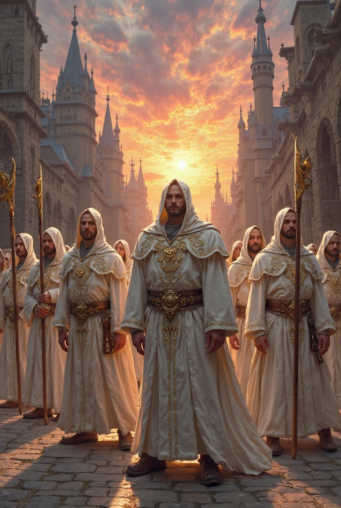 "Realistic cinematic portrait of the Dragonsguard of Strixhaven - SeaArt AI