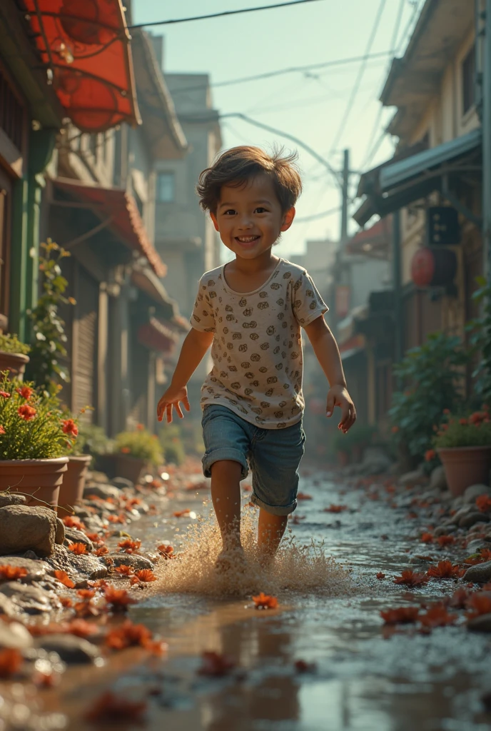 Convert this image into a high-quality video with smooth and natural ...