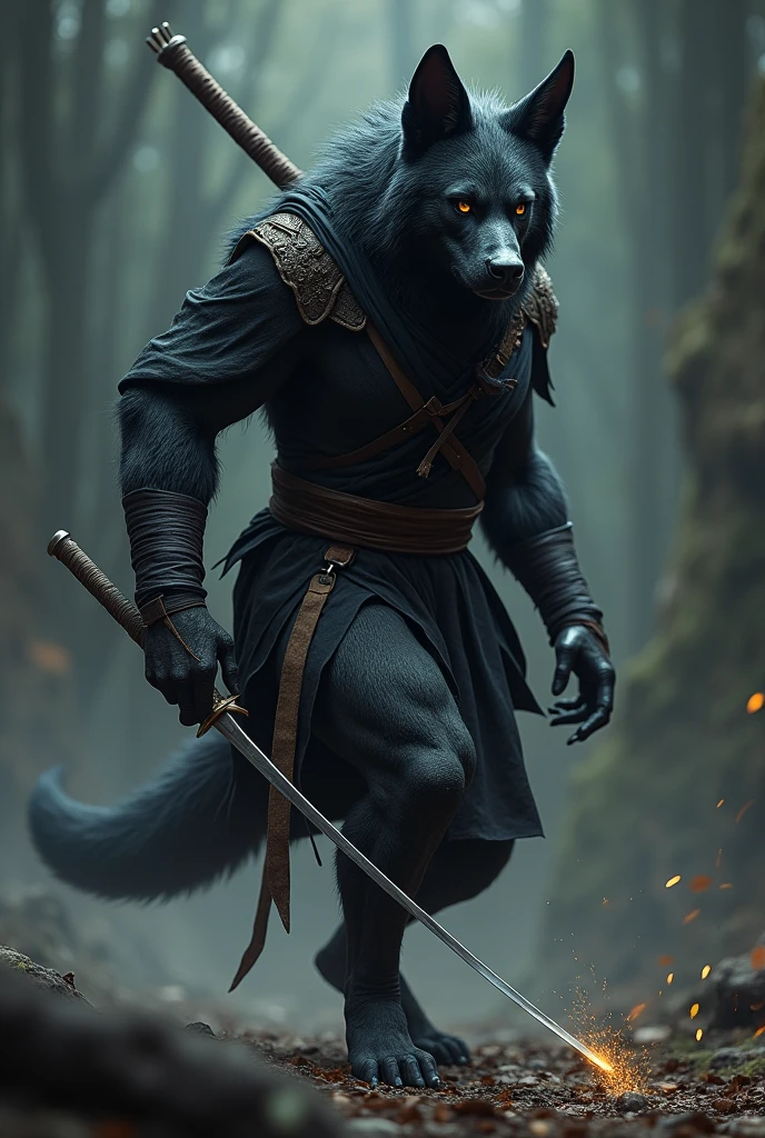 It should look like ninja half dog - SeaArt AI