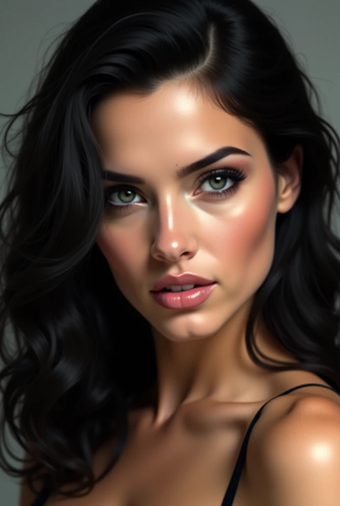 Hot brunette - SeaArt AI