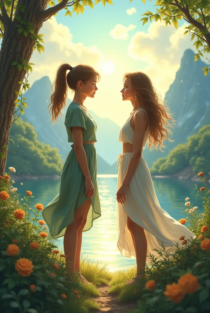 Create a beautiful image for me with these two names Beka Arrita ...