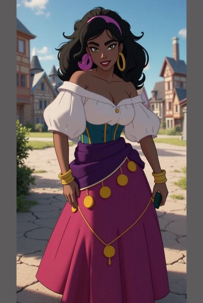 The image features a confident and stylish animated character with an ...