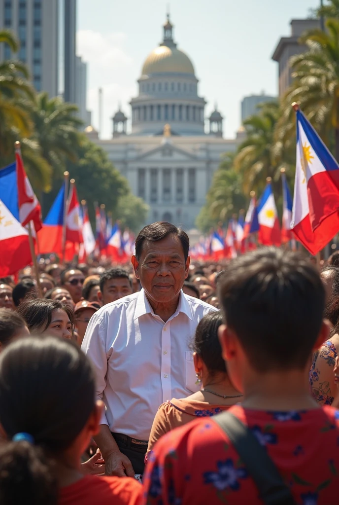 President rodrigo duterte 80th birthday - SeaArt AI