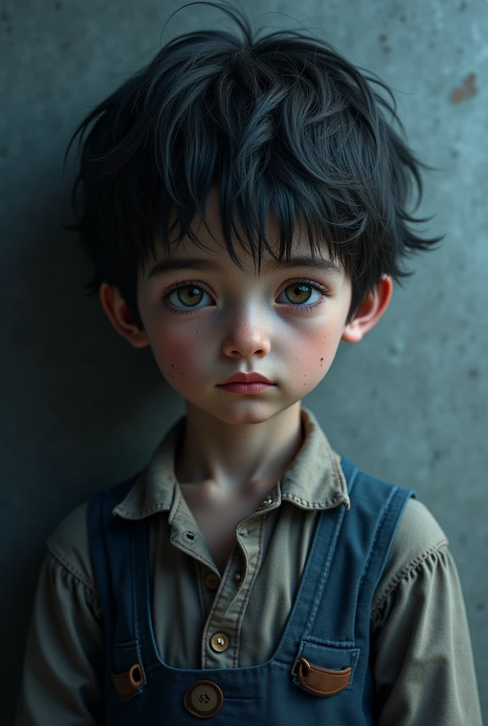 REALISTA,iD, Realistic Image, High Quality,An orphan , menino - SeaArt AI