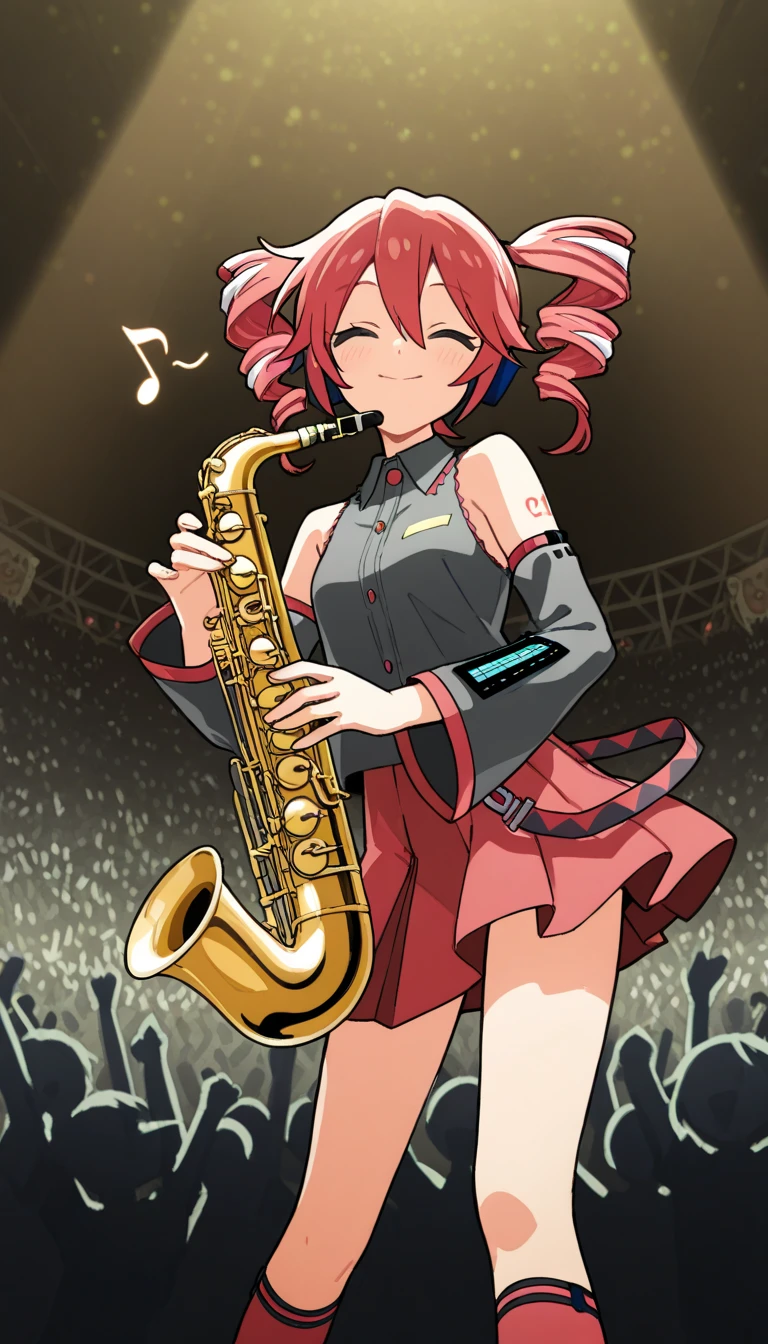 (beautiful woman : 1.3),1 girl,(VOCALOID's heavy sound teto) - SeaArt AI