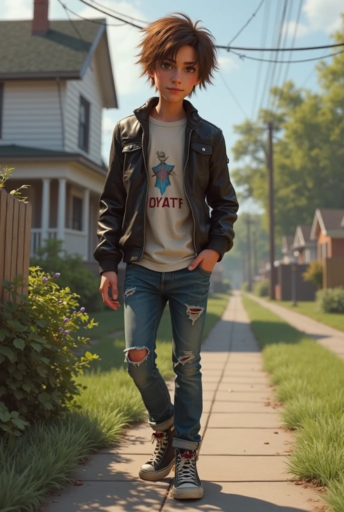 Jimmy Hopkins do jogo bully vida real - SeaArt AI