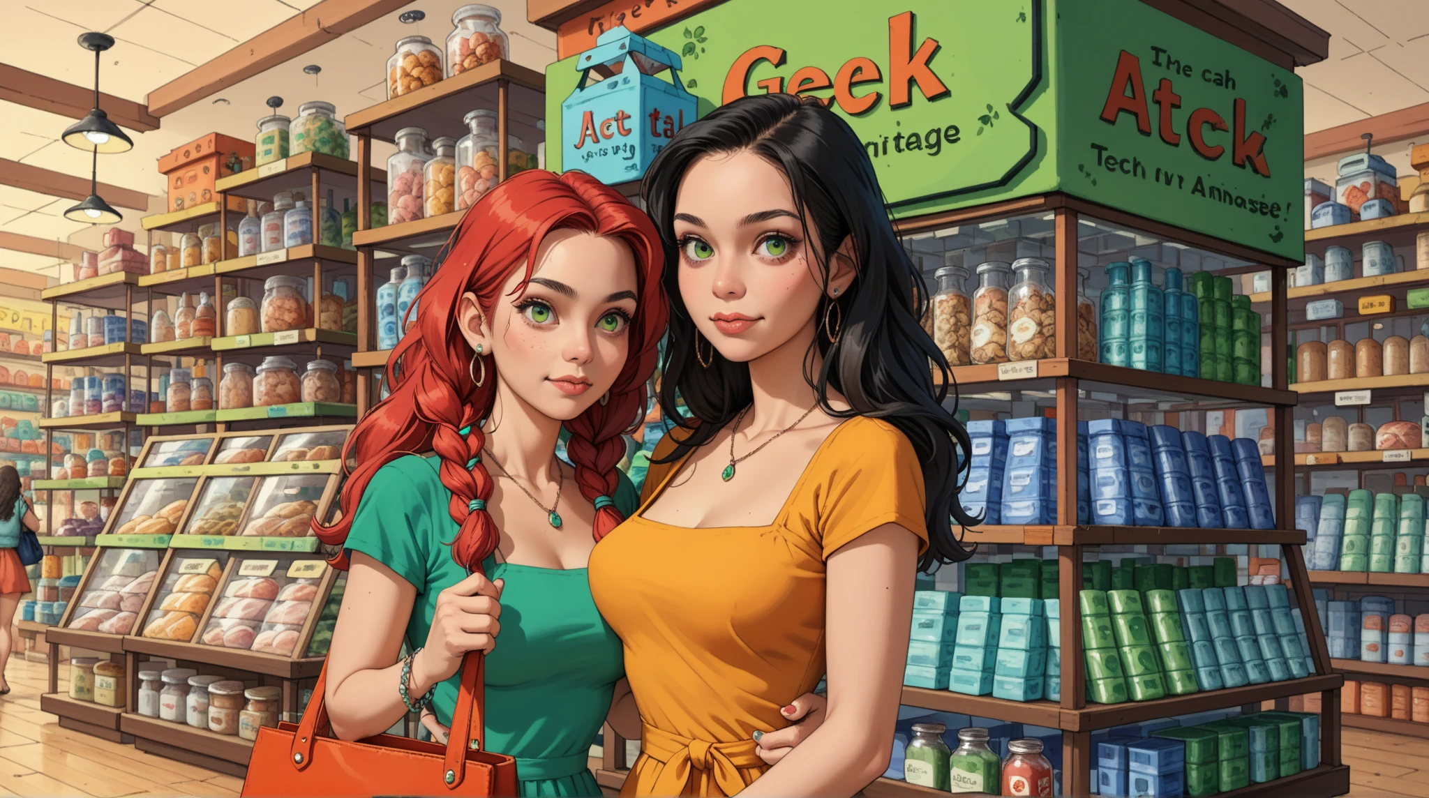 Tech theme - Digital drama illustration inspired by TechNoir - SeaArt AI