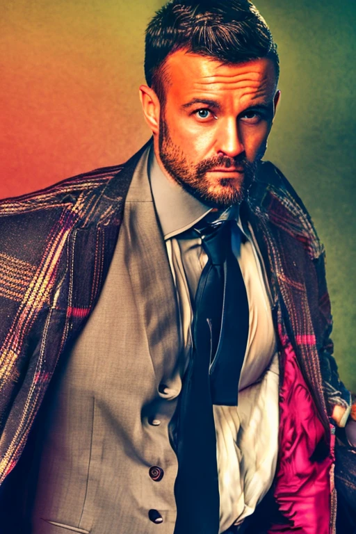 Aleksei Volkov measures 1.and has a toned body, strong but not exaggerated - SeaArt AI