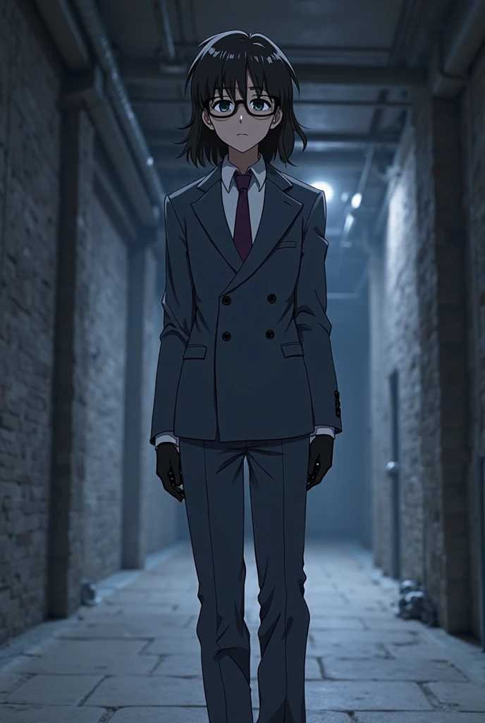 Anime Tween boy With a Stoic Expression VERY Long Flowing Shoulder ...