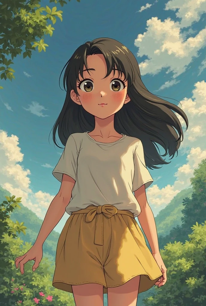 Racha Lebaz Restyle this photo in Studio Ghibli anime style - SeaArt AI