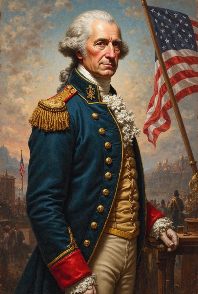 Create for me the chapter of the United States and a painter painted ...