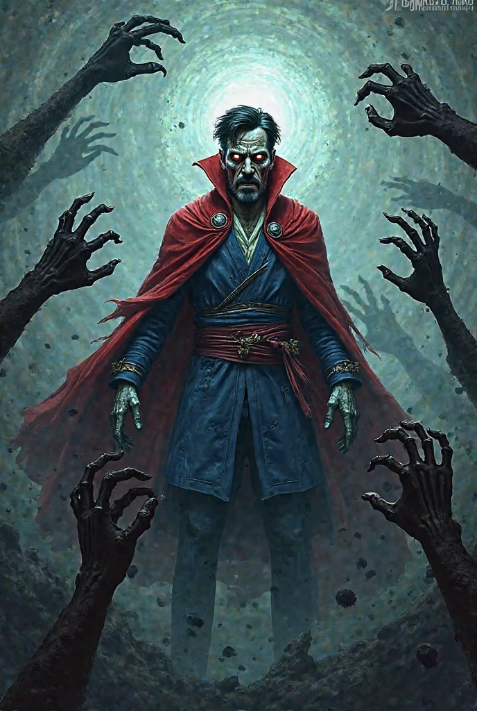 Realistic high definition masterpiece image of Doctor Strange Zombie ...