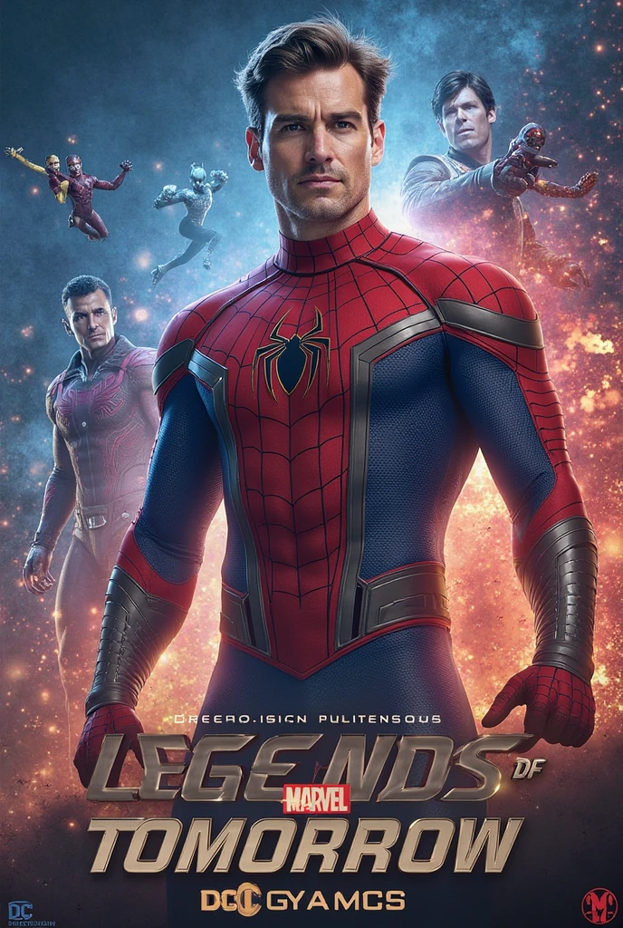 N scénario qui intègre l'univers de DC Comics, Marvel et Legends of ...