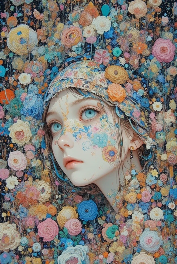 young woman、DANIEL MERRIAM STYLE, Top Quality, masterpiece, ULTRA HIGH ...