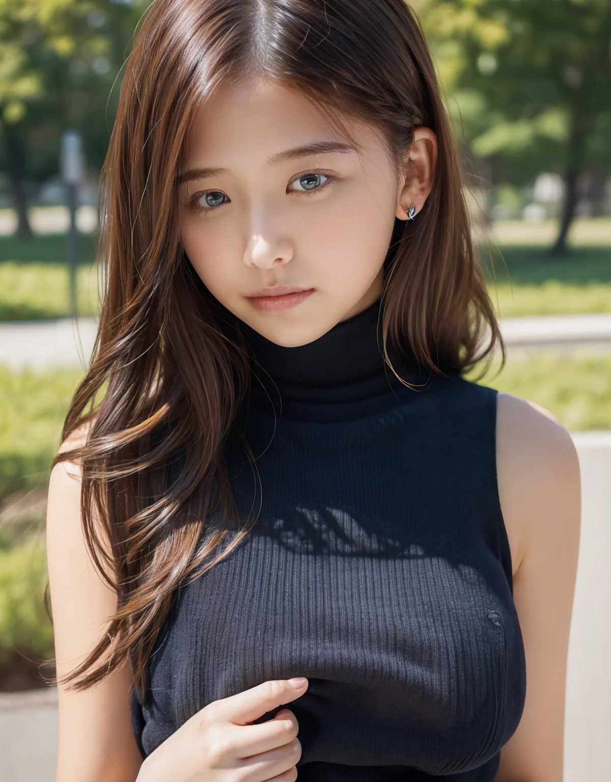 have beautiful upper arms with moderate muscles、pretty girl - SeaArt AI